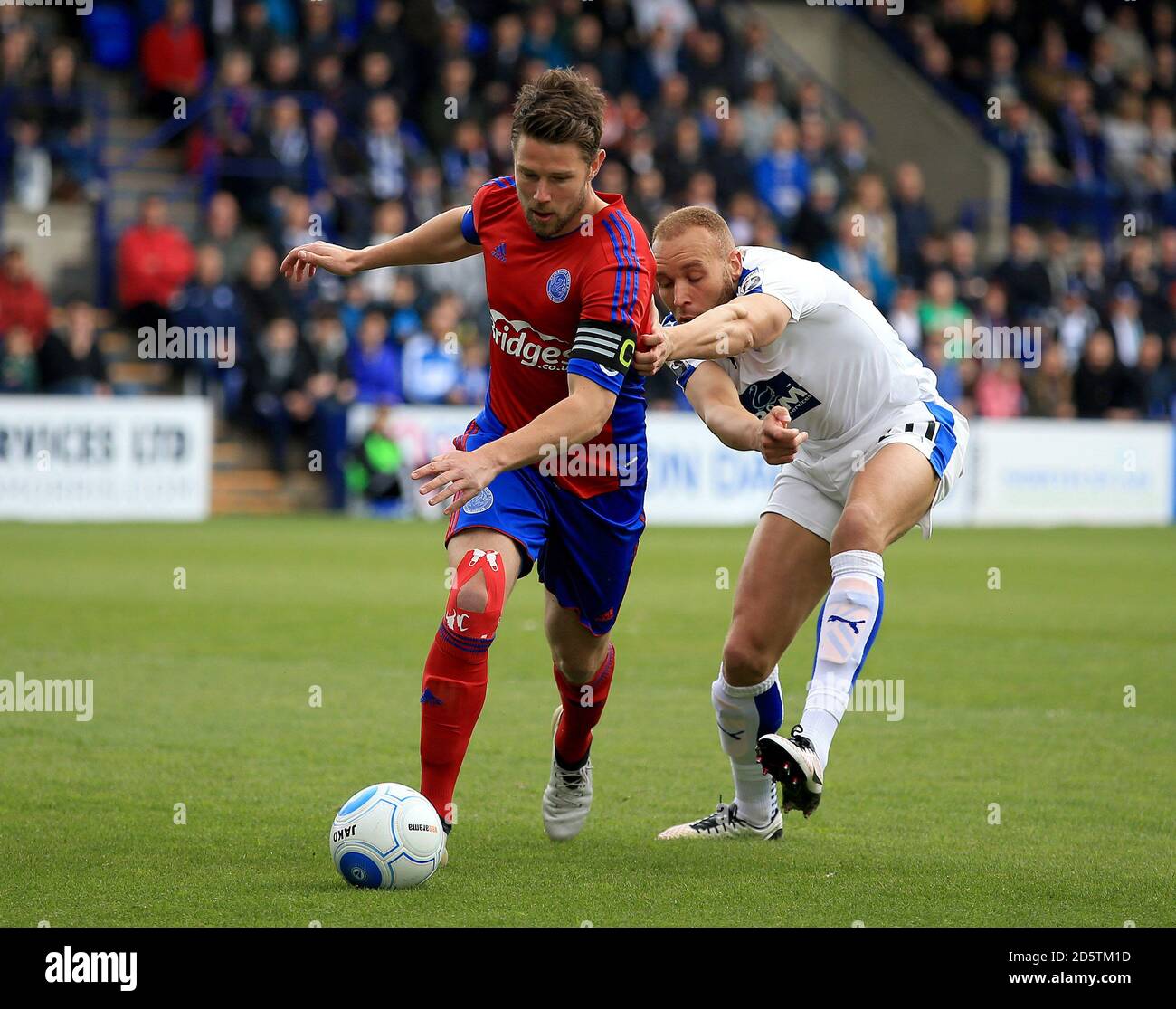 Tranmere Rovers' Lois Maynard (Right) and Aldershot Town's Callum ...