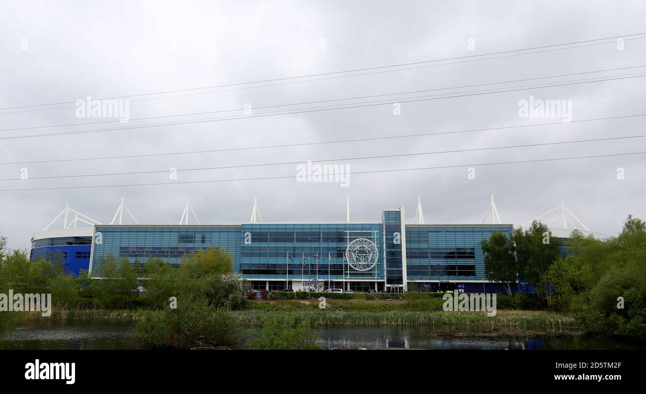 A general view of the King Power Stadium Stock Photo - Alamy