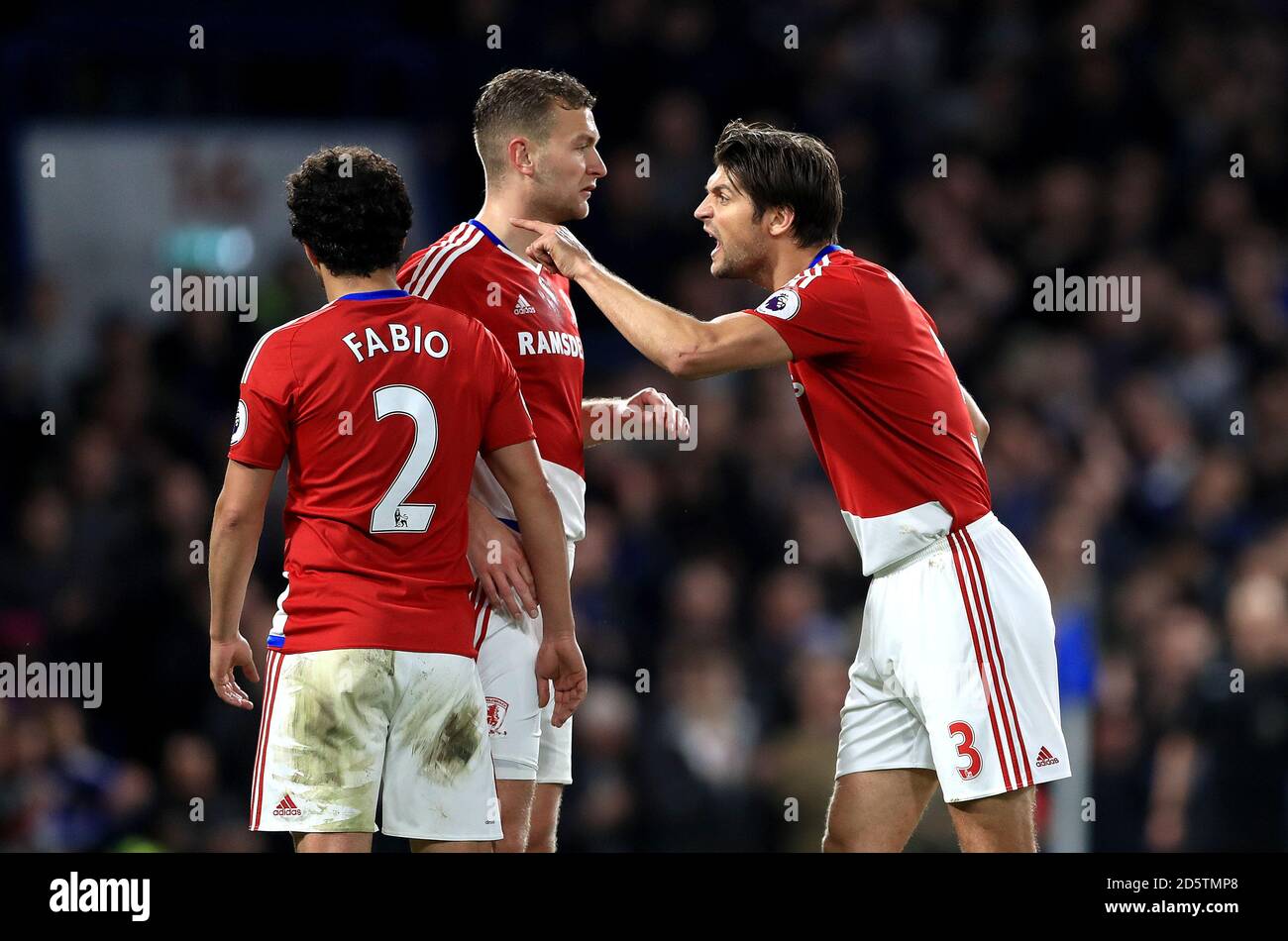 Middlesbrough's George Friend (right) reacts Stock Photo - Alamy