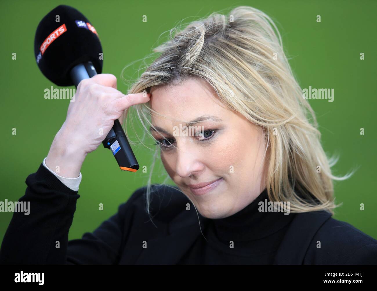 Sky sports pundit Kelly Cates Stock Photo - Alamy