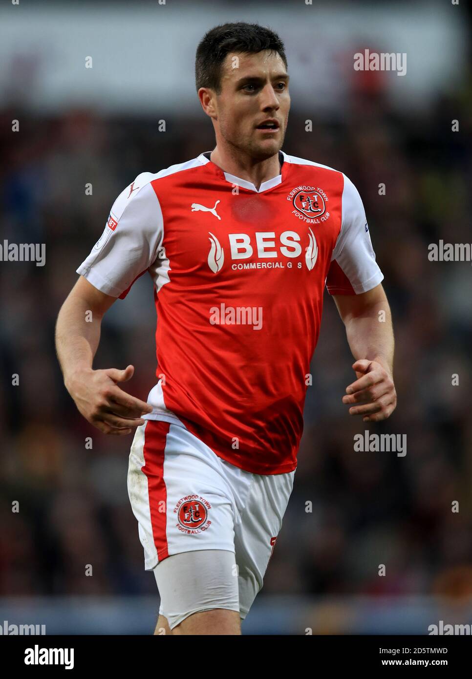 Fleetwood Town's Bobby Grant Stock Photo - Alamy
