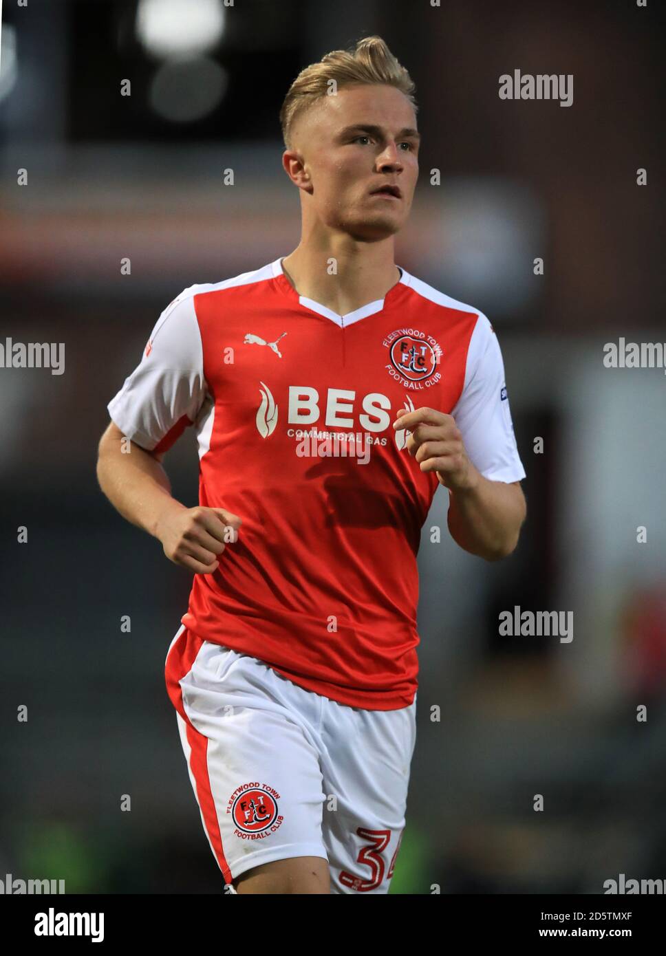 Fleetwood Town's Kyle Dempsey Stock Photo - Alamy