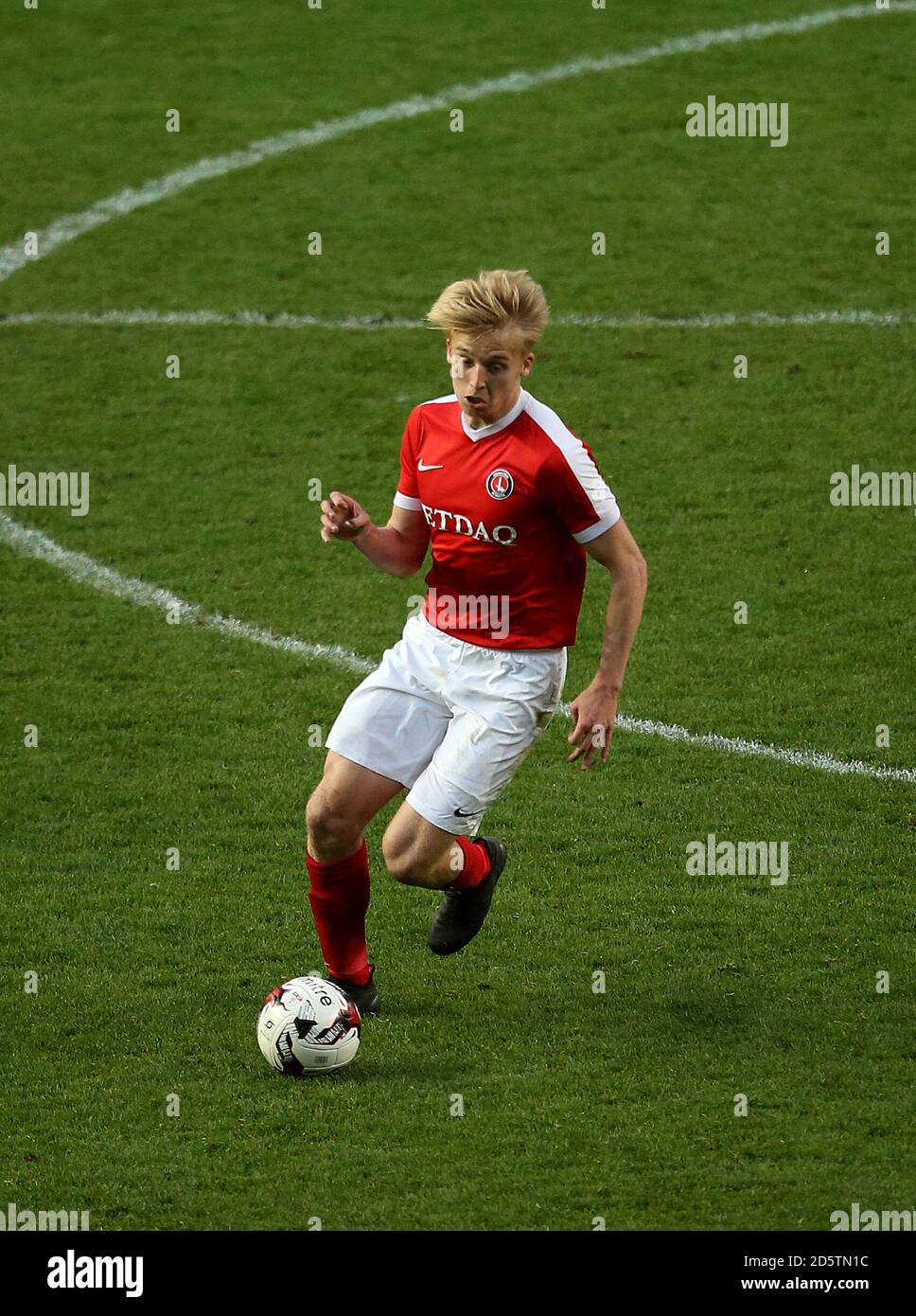 Charlton Athletic U23's Regan Charles-Cook Stock Photo - Alamy
