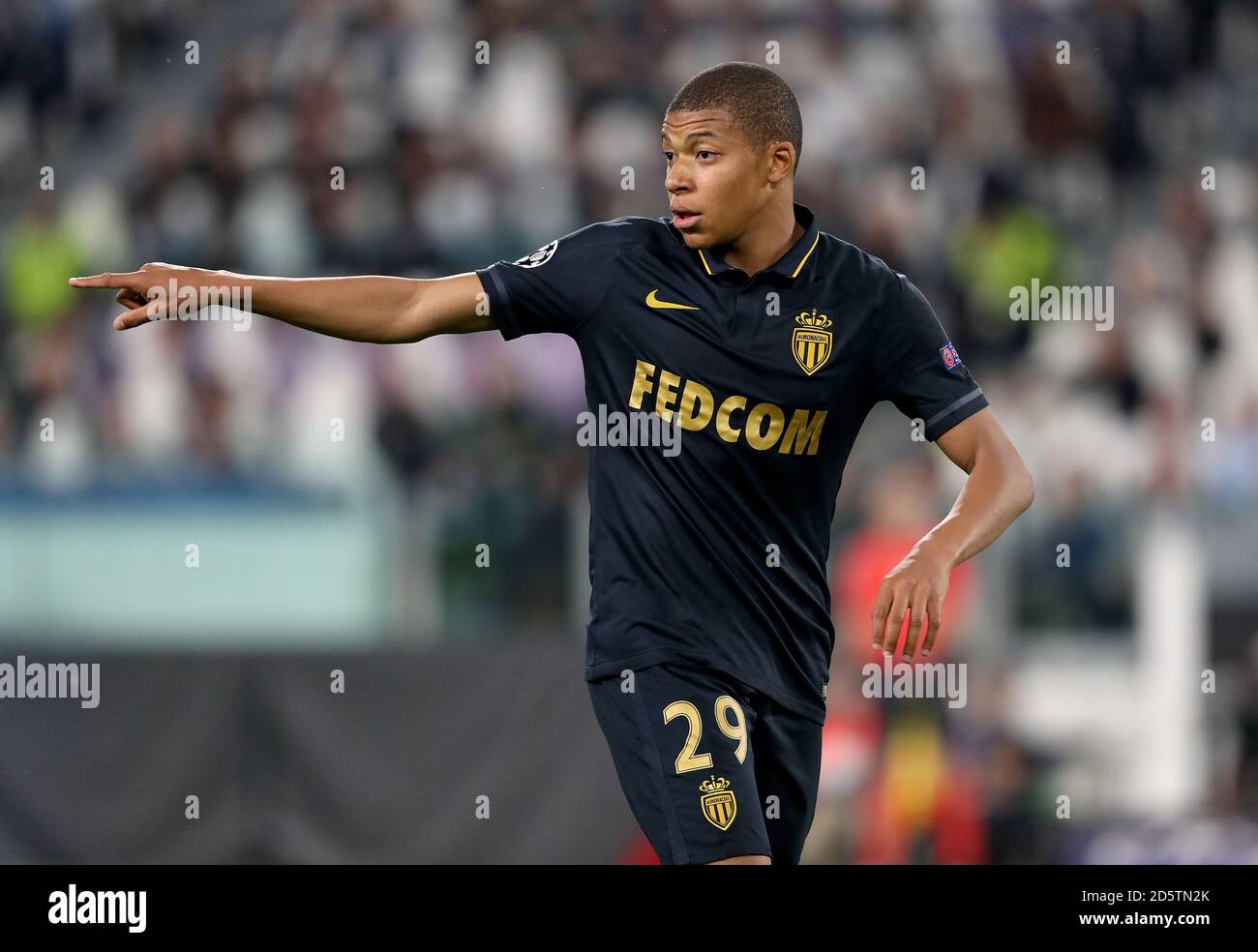 AS Monaco's Kylian Mbappe Stock Photo - Alamy