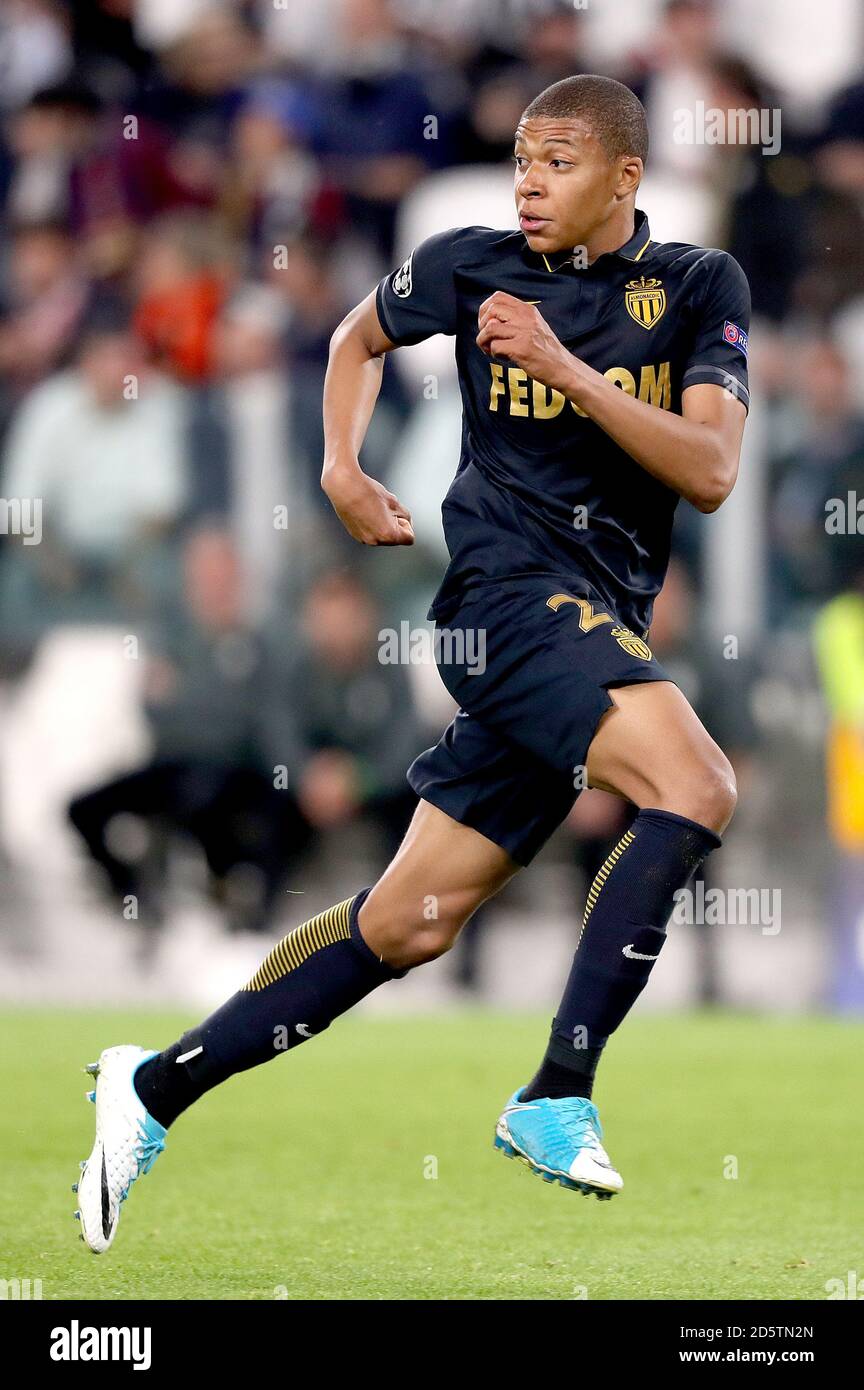 AS Monaco's Kylian Mbappe Stock Photo - Alamy