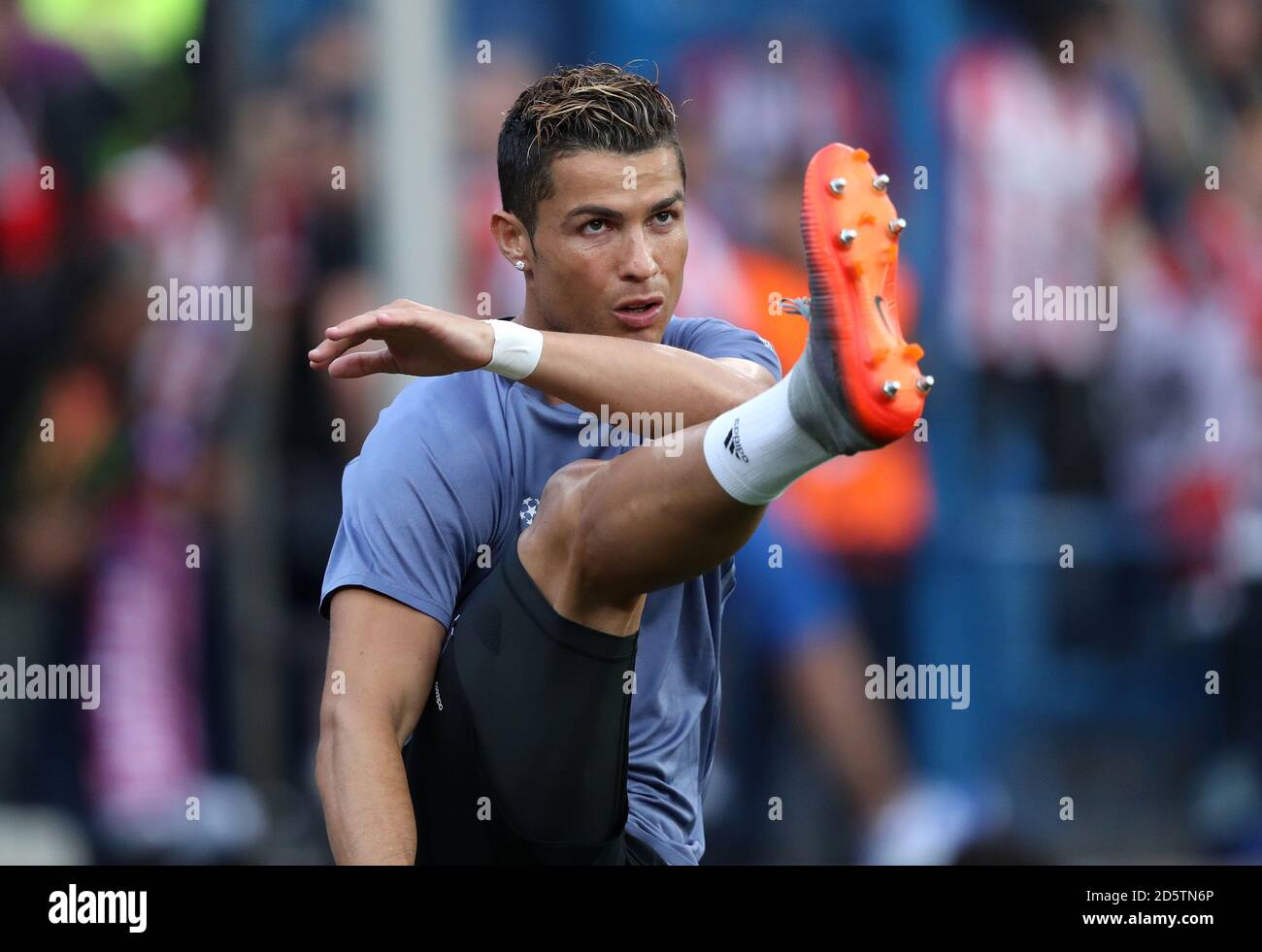 Real Madrid's Cristiano Ronaldo before the game Stock Photo - Alamy