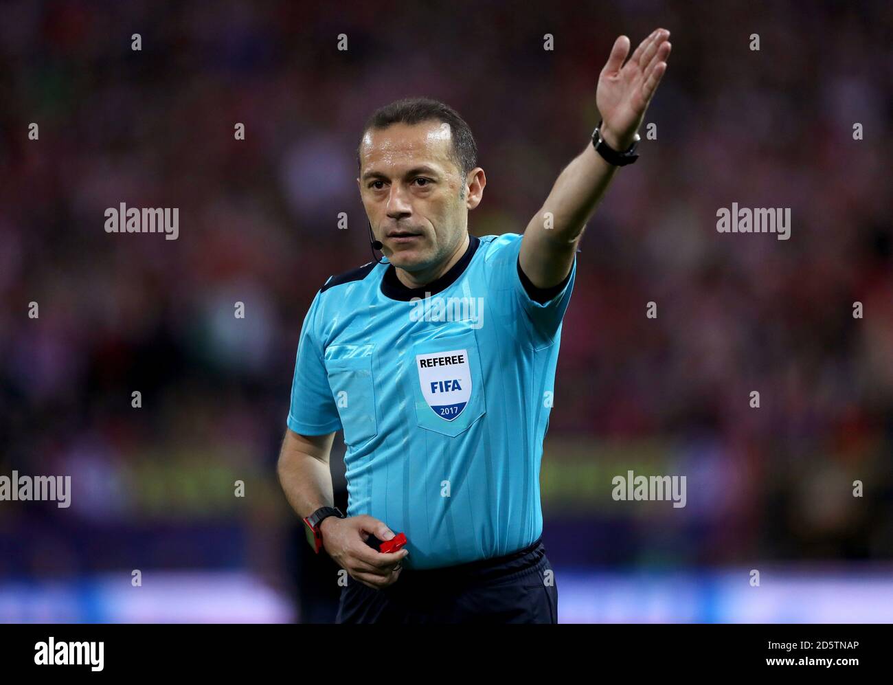 Match referee Cuneyt Cakir Stock Photo - Alamy