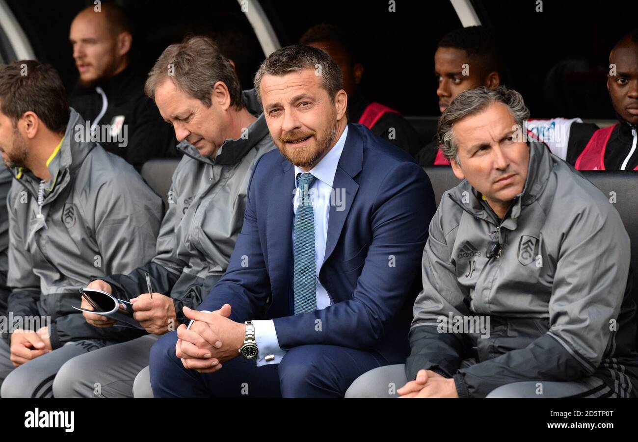 Fulham manager Slavisa Jokanovic Stock Photo - Alamy