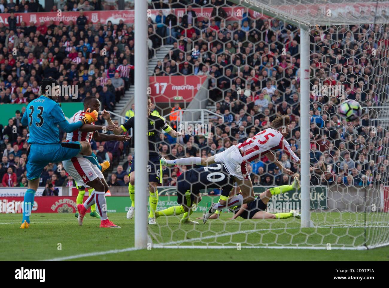 Stoke citys peter crouch scores hi-res stock photography and images - Alamy