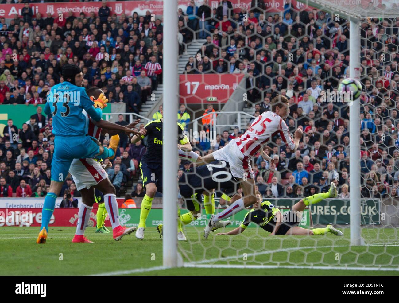 Stoke citys peter crouch scores hi-res stock photography and images - Alamy