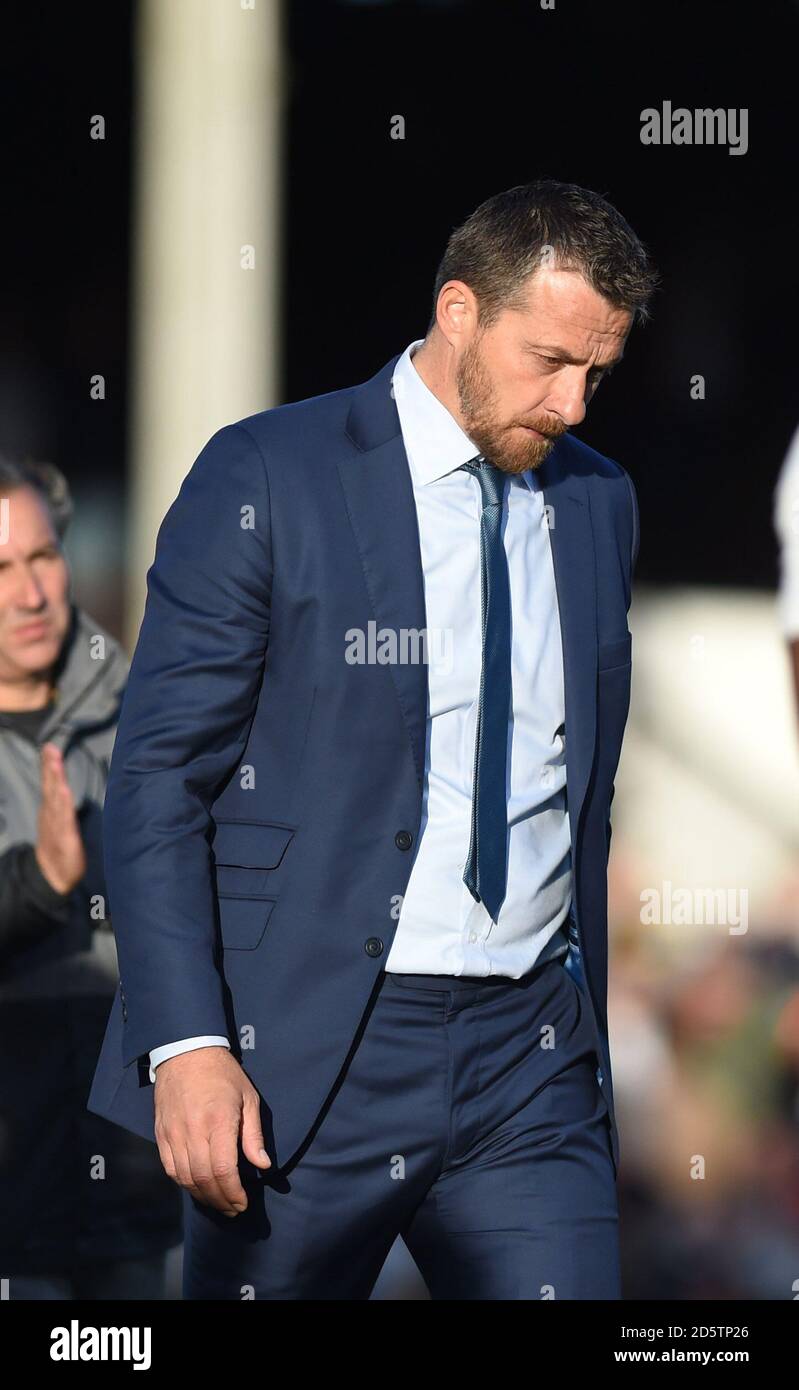 Fulham manager Slavisa Jokanovic Stock Photo - Alamy