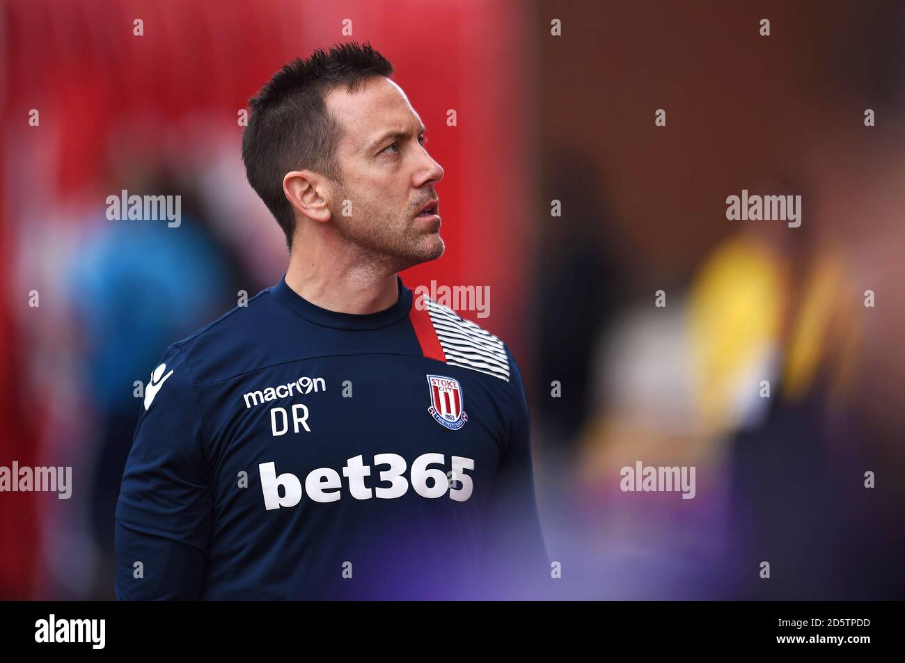 Stoke City fitness coach Damian Roden Stock Photo - Alamy
