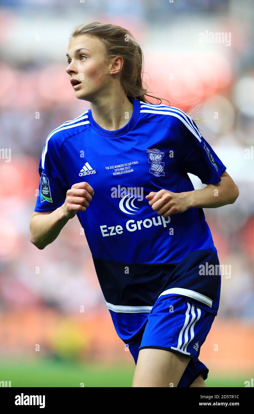 Birmingham City's Ellie Brazil Stock Photo - Alamy