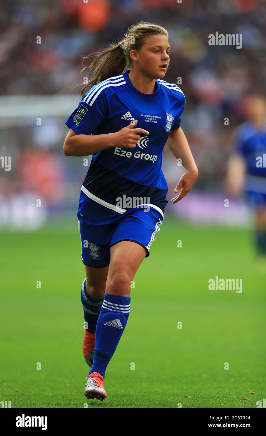 Birmingham City's Sarah Mayling Stock Photo - Alamy