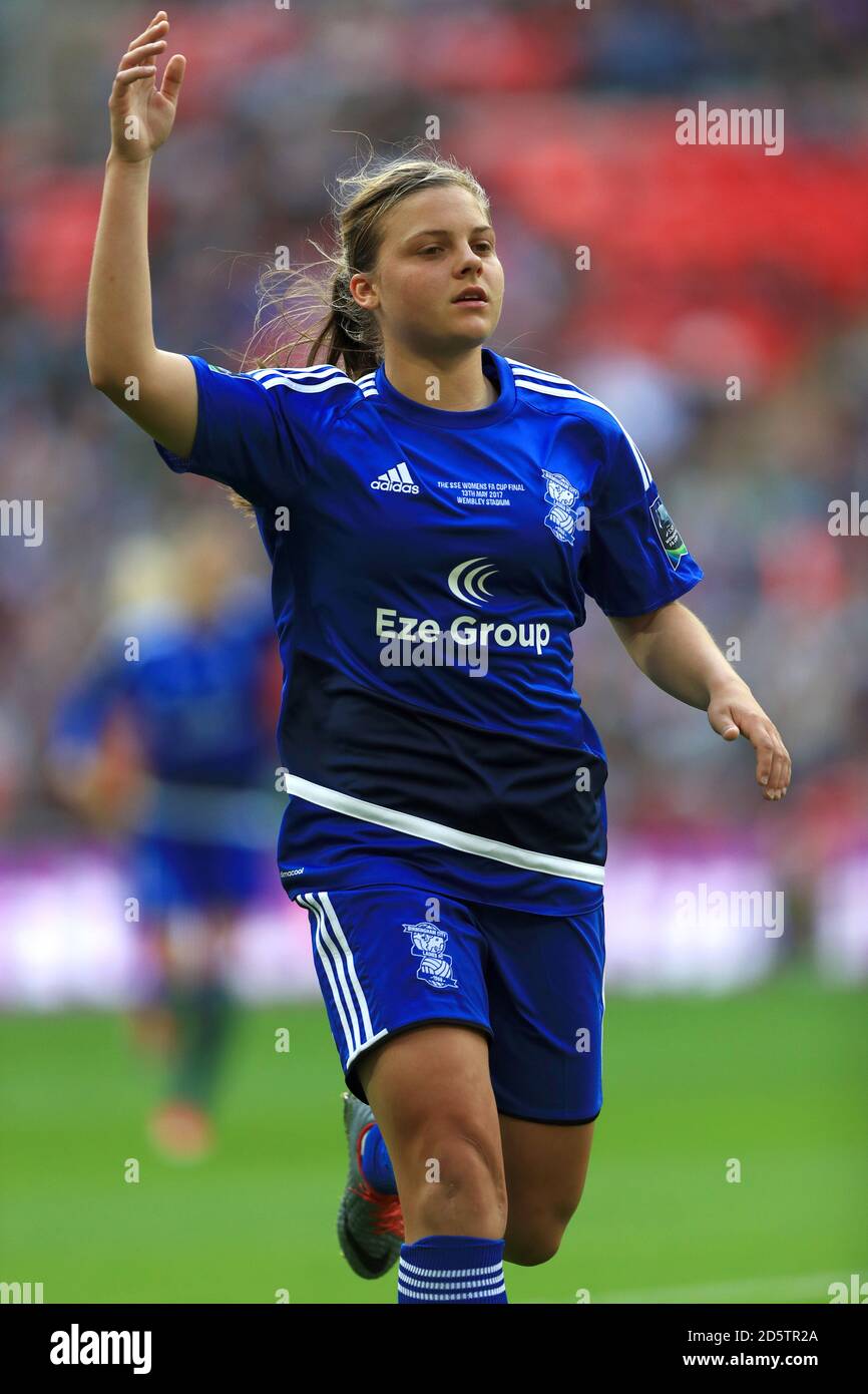 Birmingham City's Sarah Mayling Stock Photo - Alamy