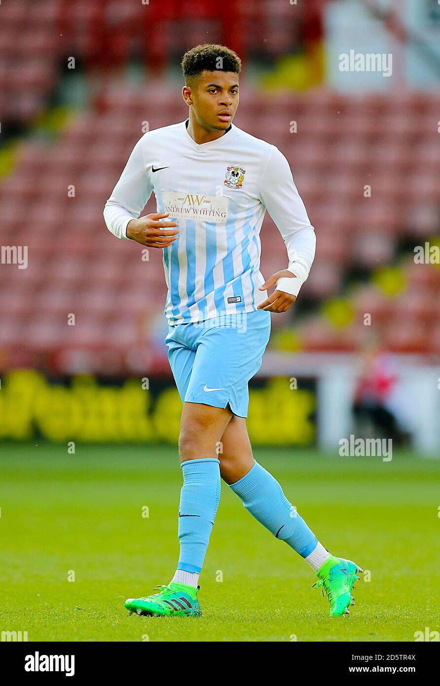 Jordan Thompson, Coventry City Stock Photo - Alamy