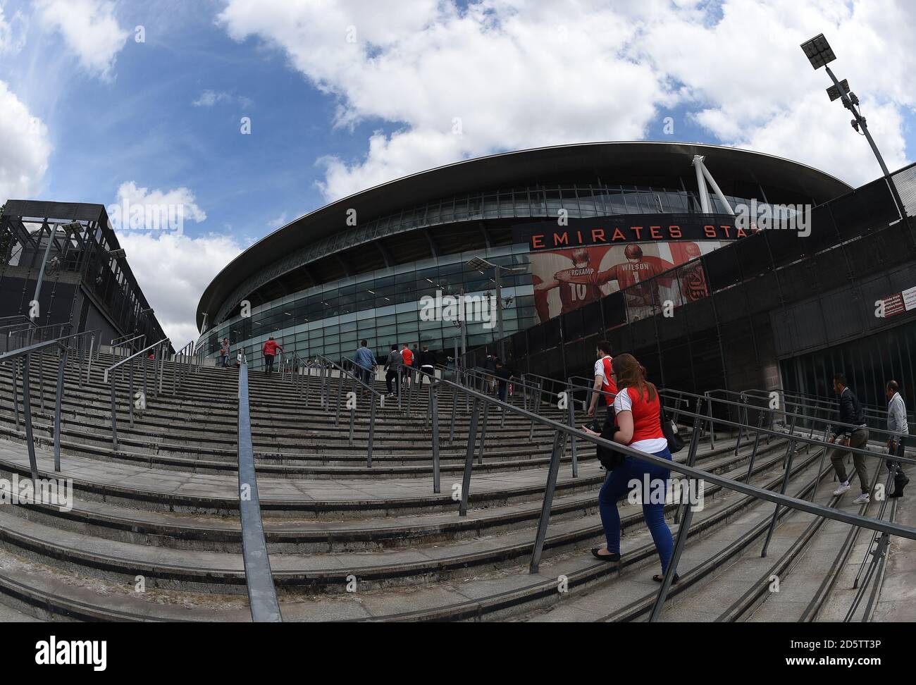 A general view of Emirates Stadium Stock Photo - Alamy