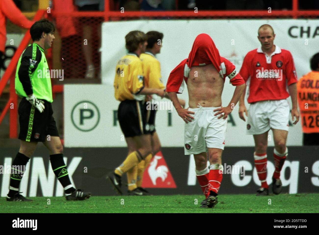 Soccer shirt over head hi-res stock photography and images - Alamy