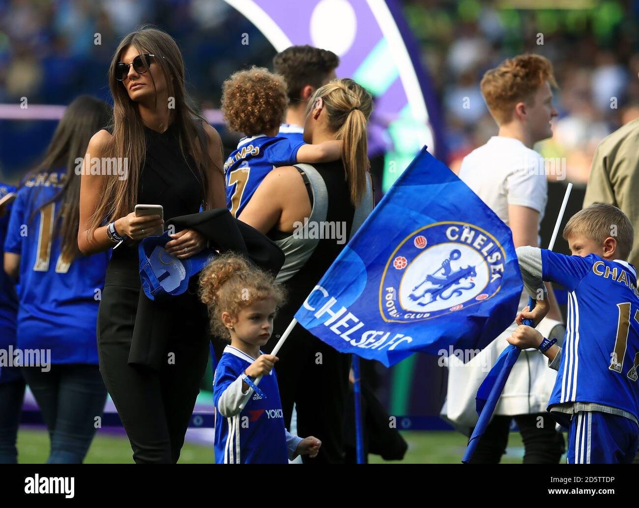 Nemanja Matic's Wife Aleksandra Matic Stock Photo - Alamy