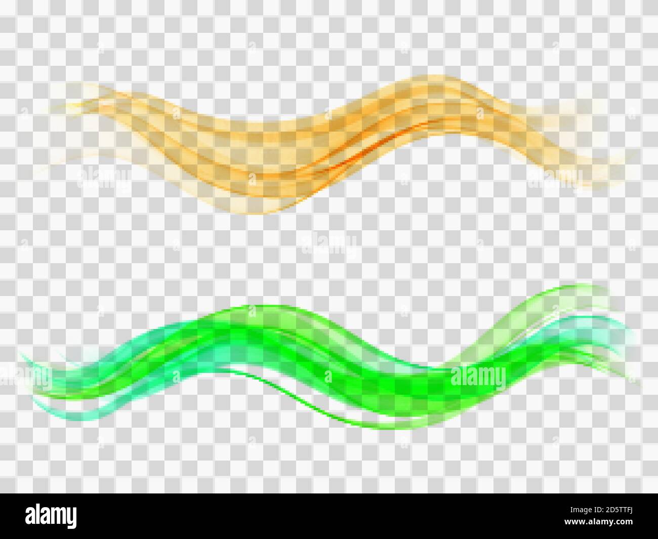 Smooth clear beautiful waves set Wave abstract background Stock Vector ...