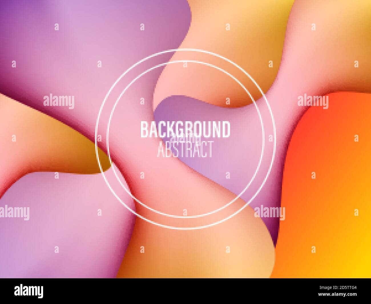Wavy Background. Dynamic Effect. Abstract Vector Illustration. Design Template. Modern Pattern ...