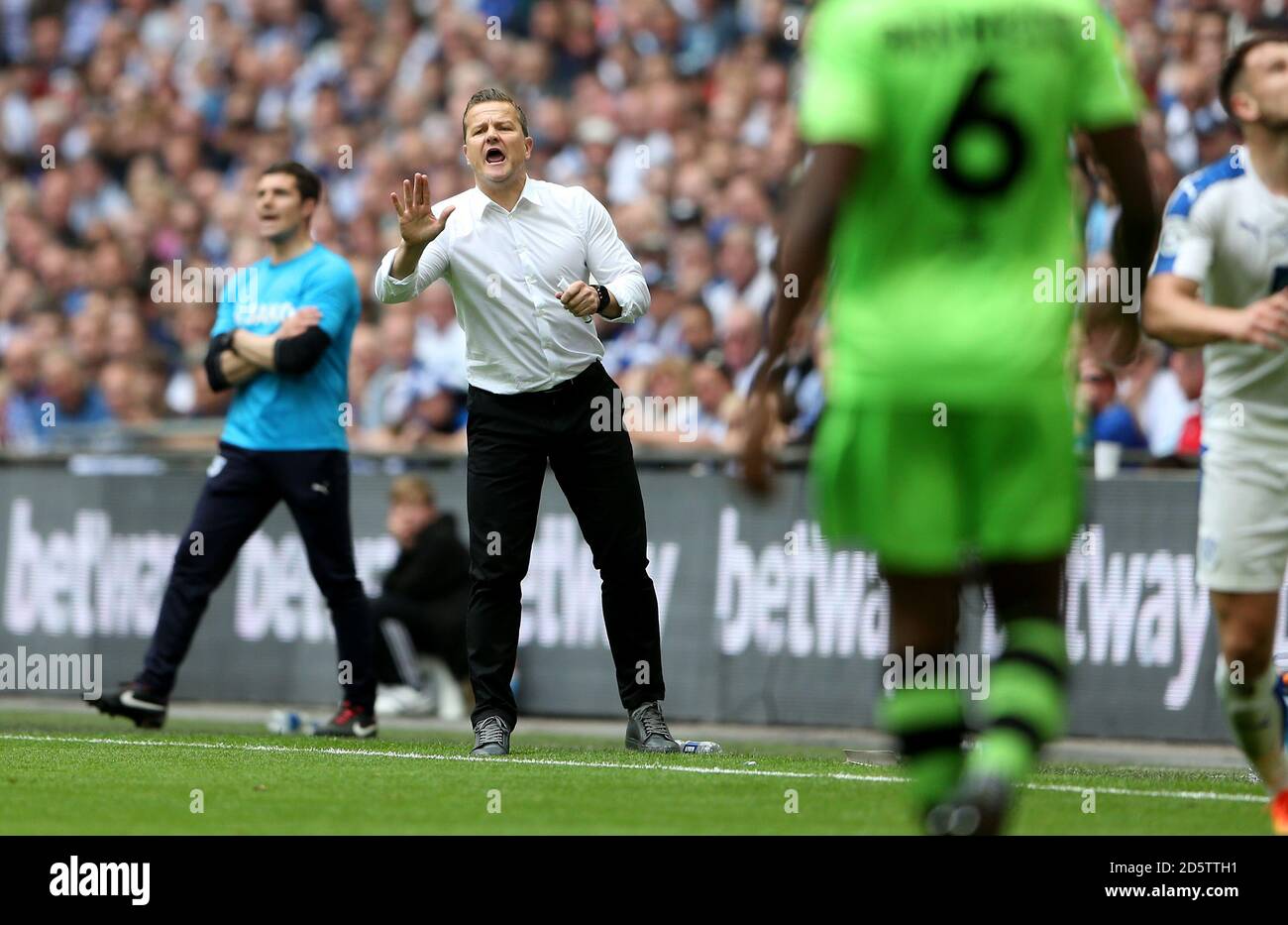 Forest Green Rovers' manager Mark Cooper Stock Photo - Alamy