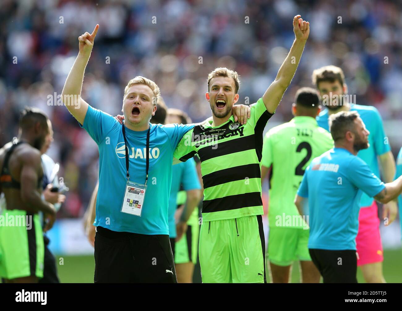 Forest Green Rovers' Christian Doidge Stock Photo - Alamy