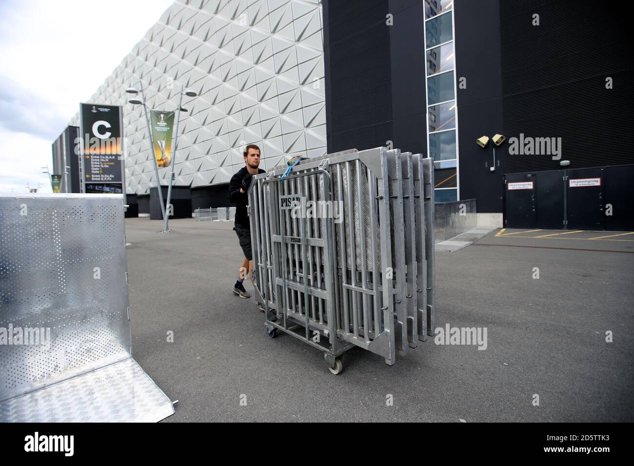 Installed outside friends arena hi-res stock photography and images - Alamy