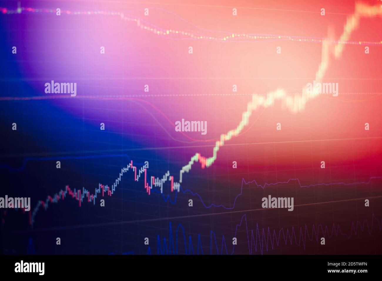 Analytics Report Status Information Analysis Chart Graph in digital ...