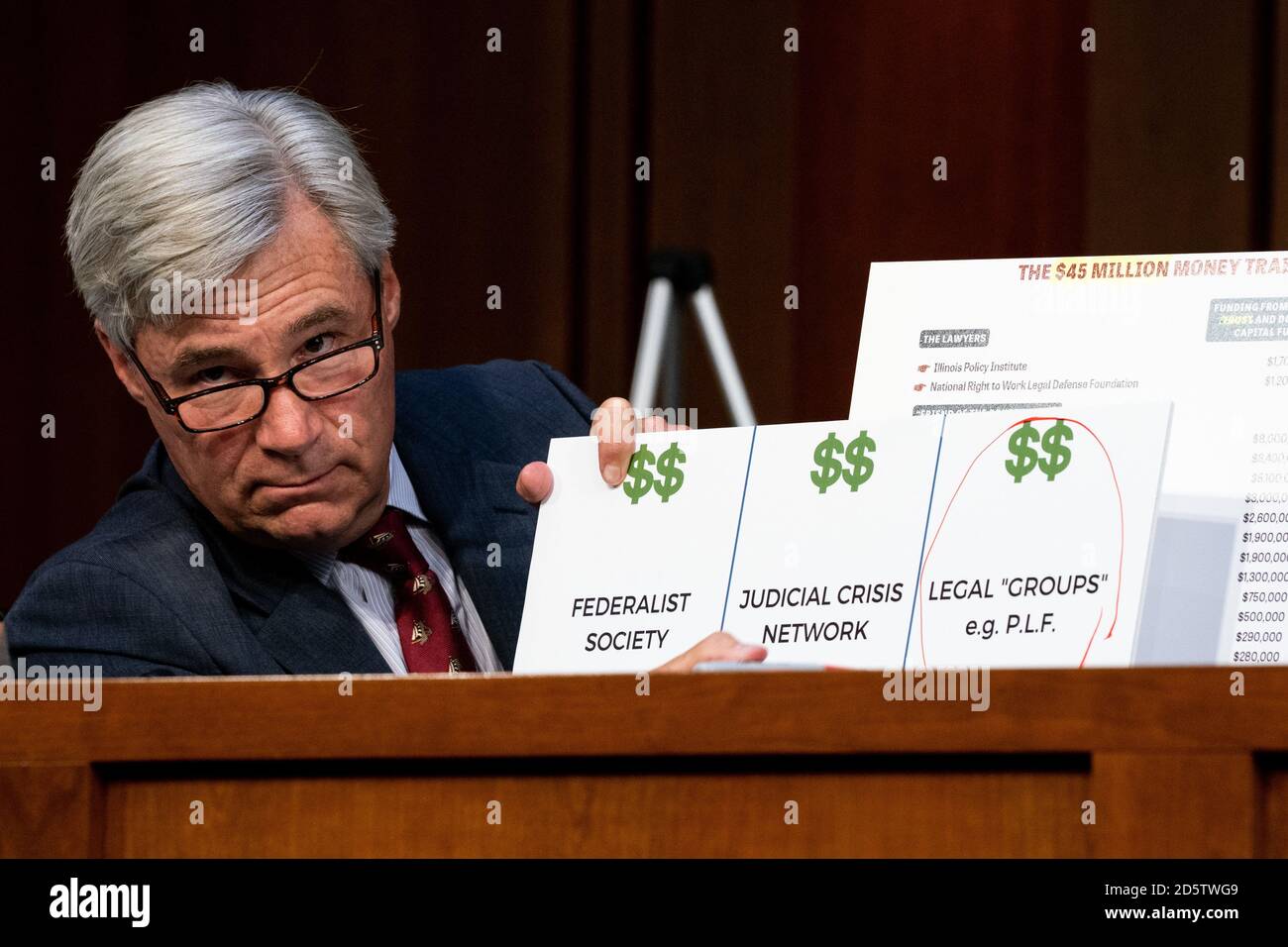 Washington, Dc, USA. 14th Oct, 2020. Senator Sheldon Whitehouse (D-RI ...