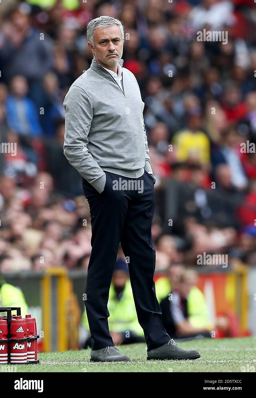 Manchester United manager Jose Mourinho Stock Photo - Alamy