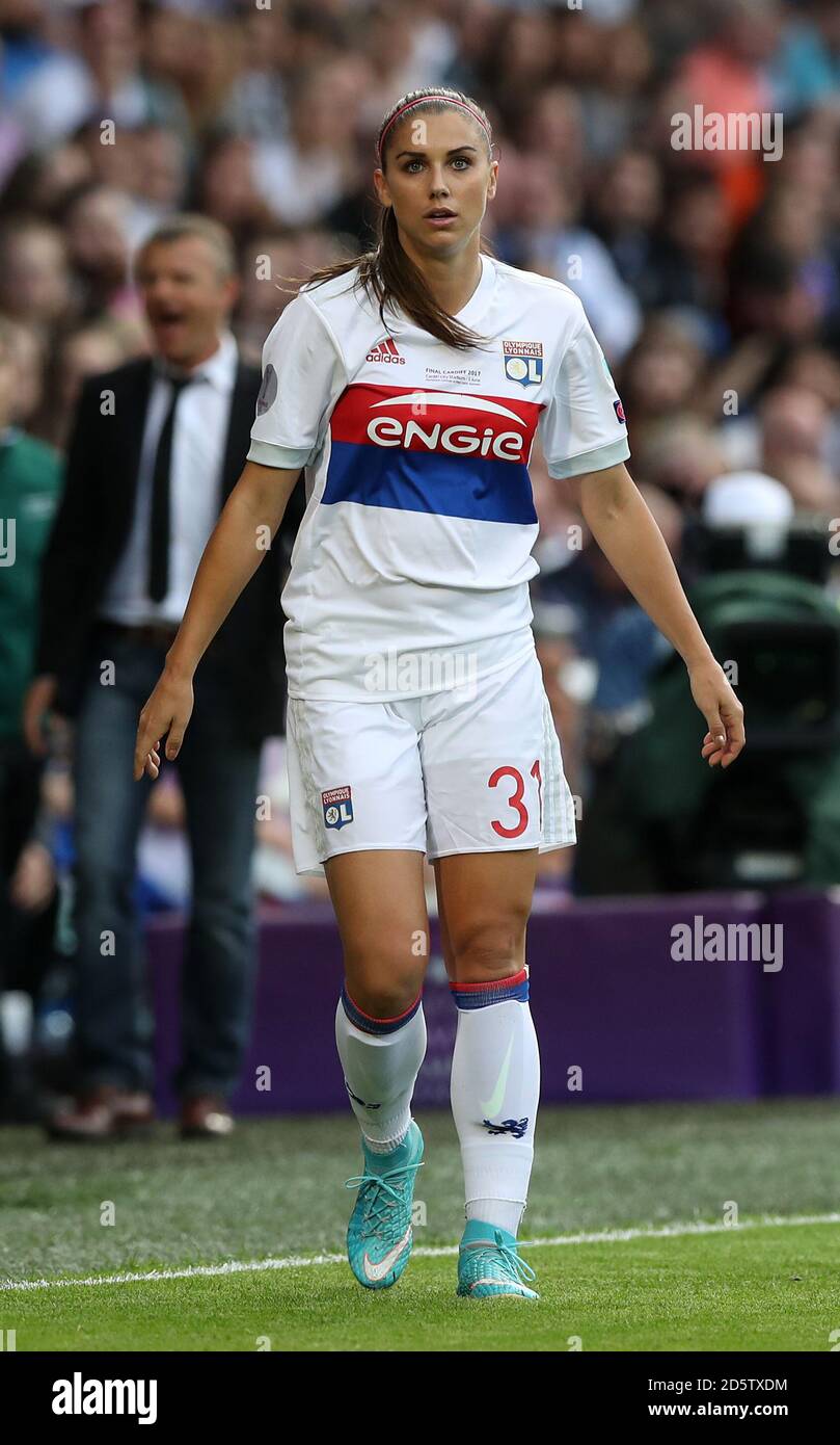 Lyon's Alex Morgan during the UEFA Women's Champions League Final held ...