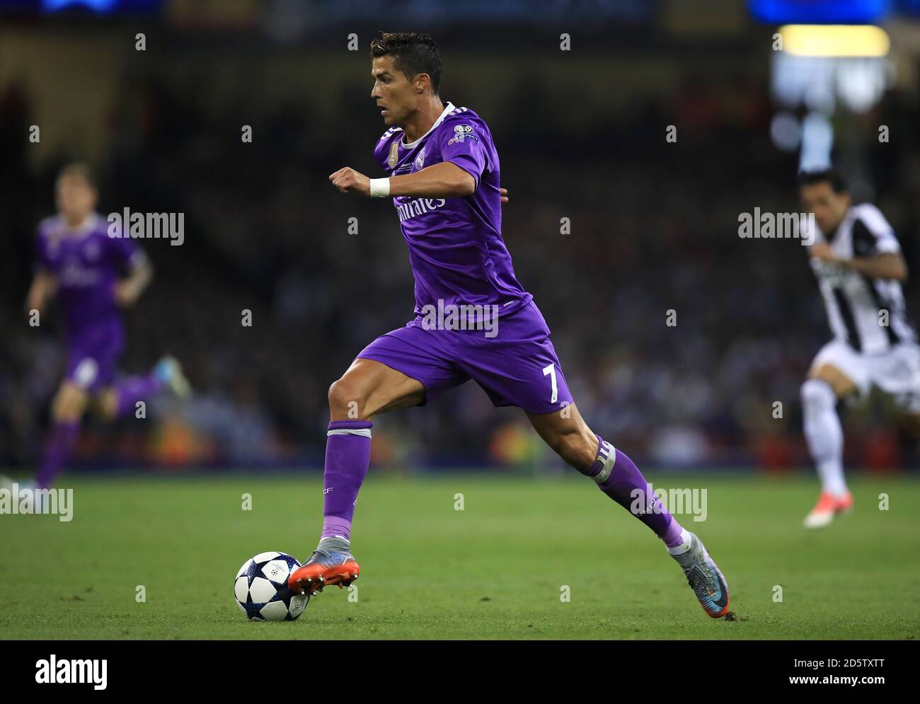 Real Madrid's Cristiano Ronaldo during the 2017 Champions League Final ...