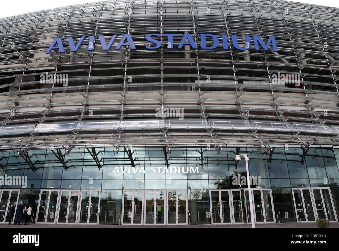 A general view of the Aviva Stadium before kick off Stock Photo - Alamy