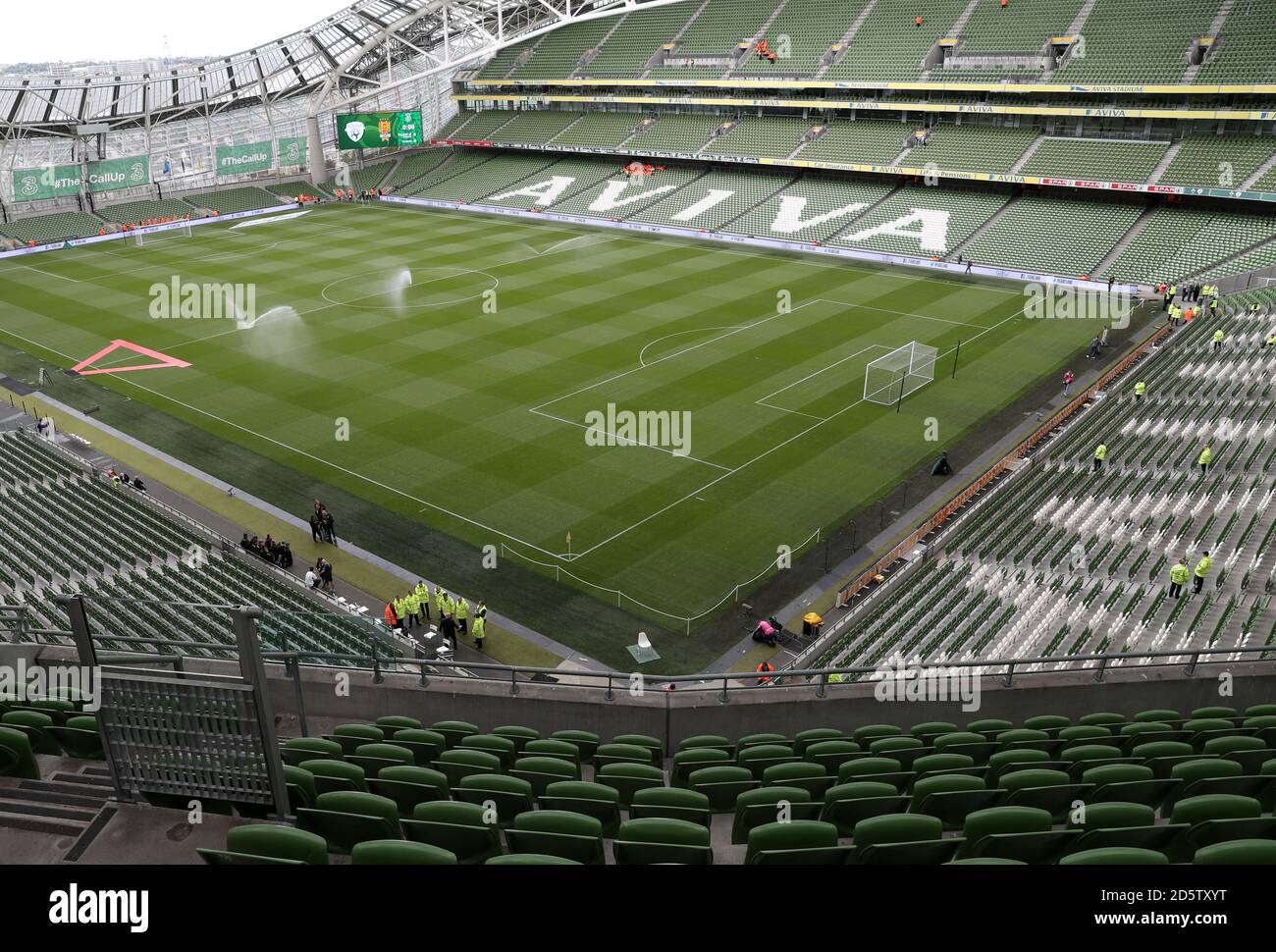 A general view of the Aviva Stadium before kick off Stock Photo - Alamy
