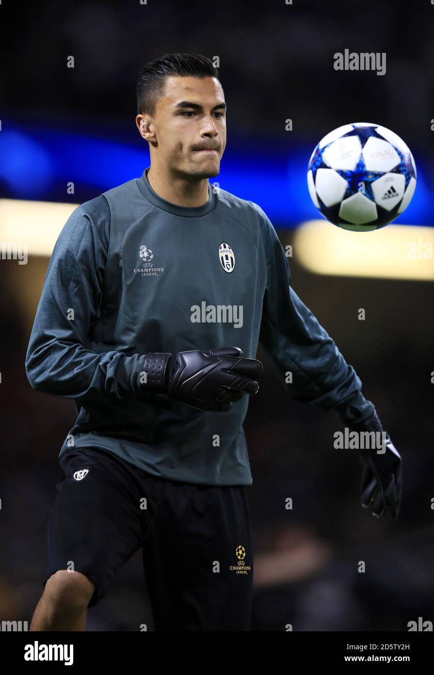 Juventus goalkeeper Emil Audero before the 2017 Champions League Final ...