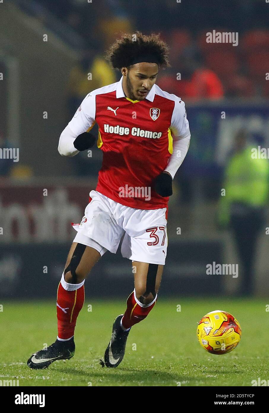 Rotherham United's Isaiah Brown Stock Photo - Alamy