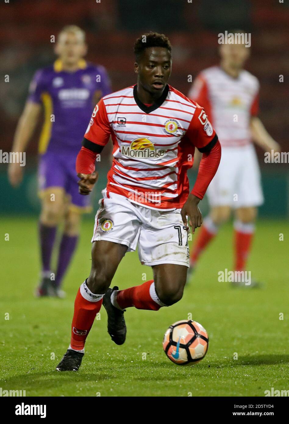 Crewe Alexandra's Daniel Udoh Stock Photo - Alamy