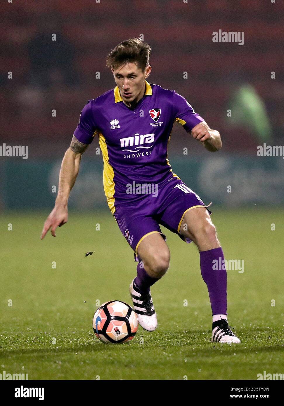 Cheltenham Town's James Rowe Stock Photo - Alamy