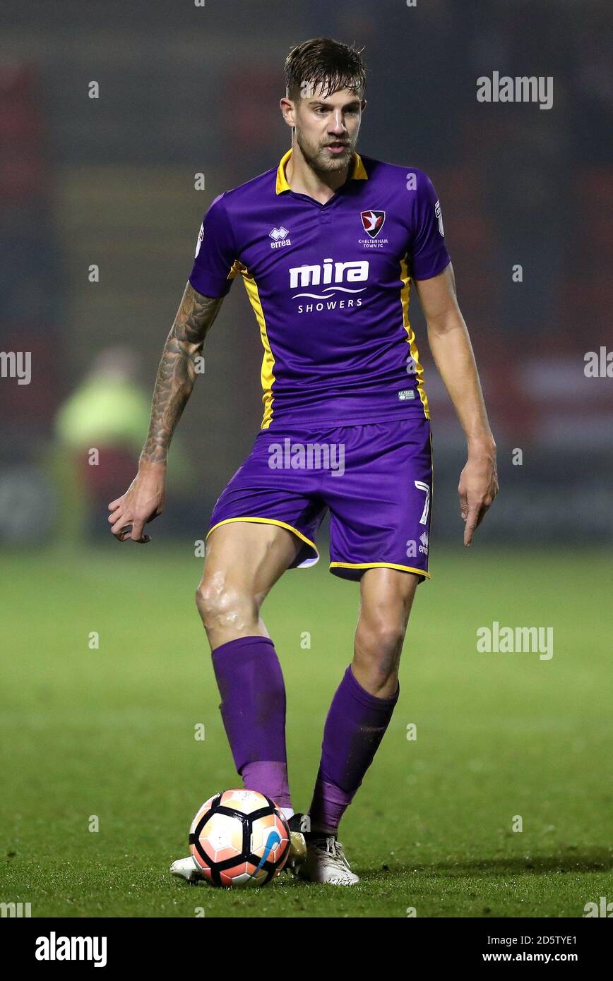 Cheltenham Town's Harry Pell Stock Photo - Alamy