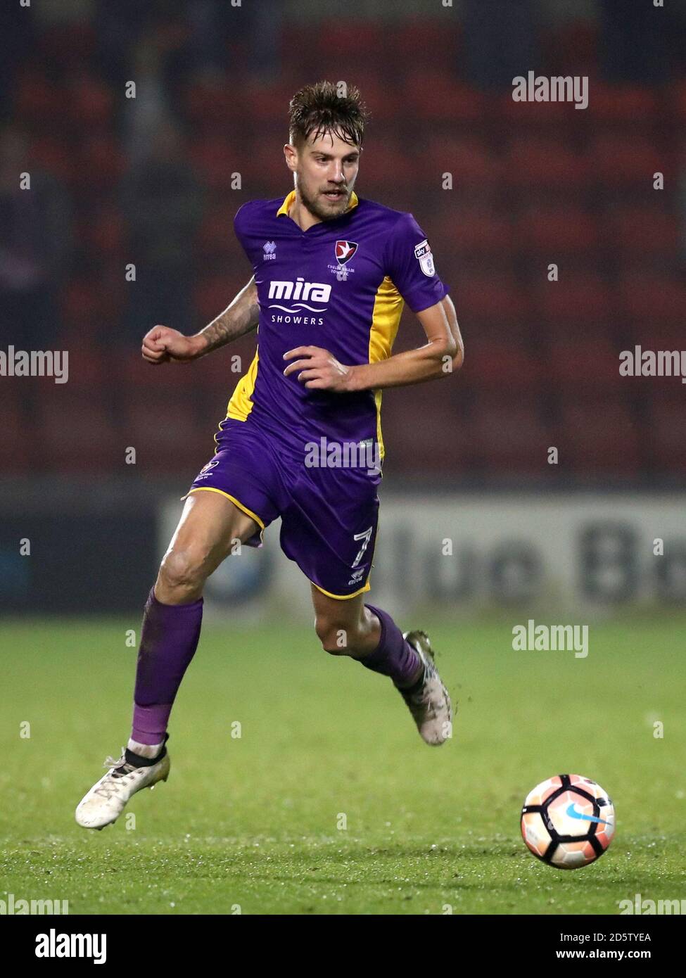 Cheltenham Town's Harry Pell Stock Photo - Alamy