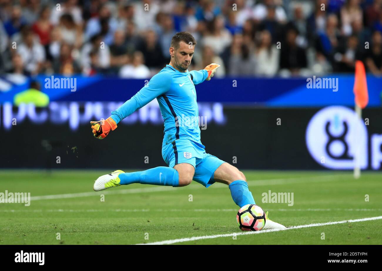 Goalkeeper Tom Heaton, England Stock Photo - Alamy