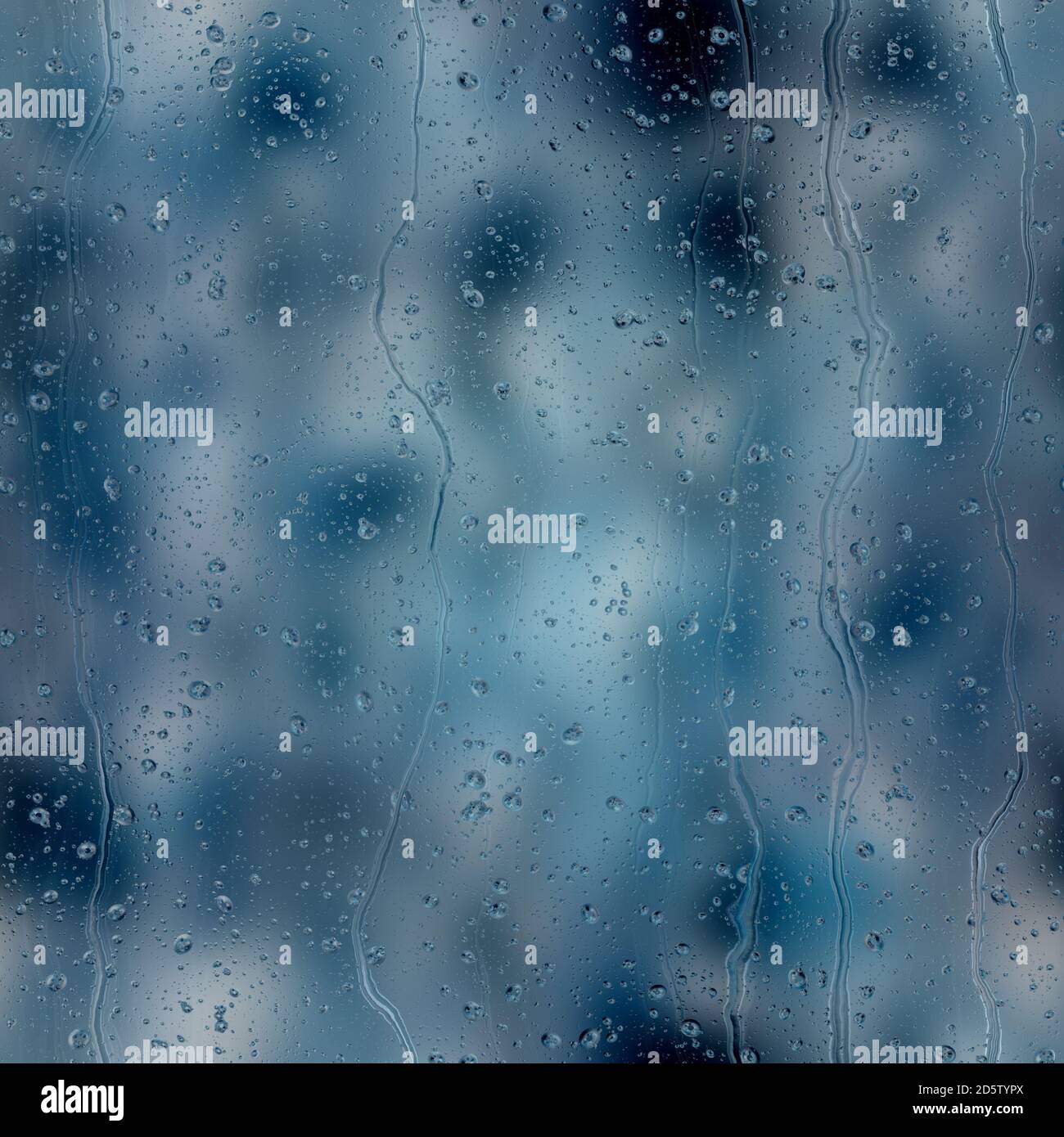 Seamless rain drop water repeat pattern on blur Stock Photo - Alamy