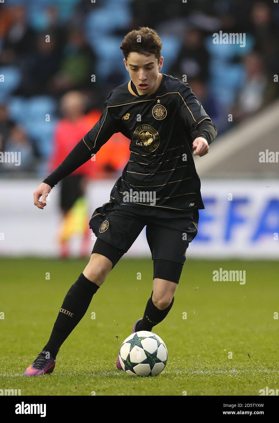 Celtic's Michael Johnson Stock Photo - Alamy