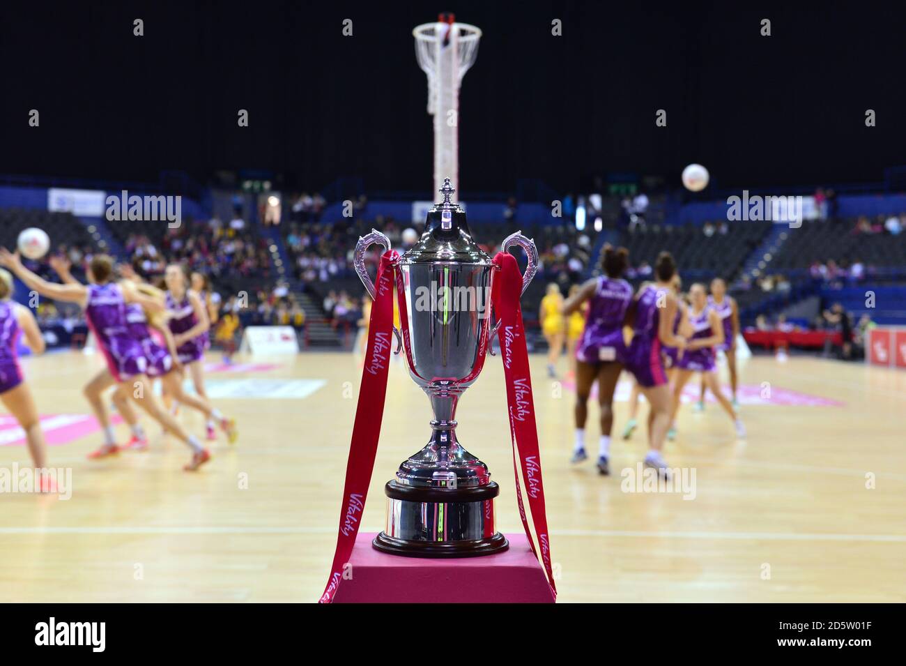 A general view of the Vitality Netball Superleague Champions Trophy ...