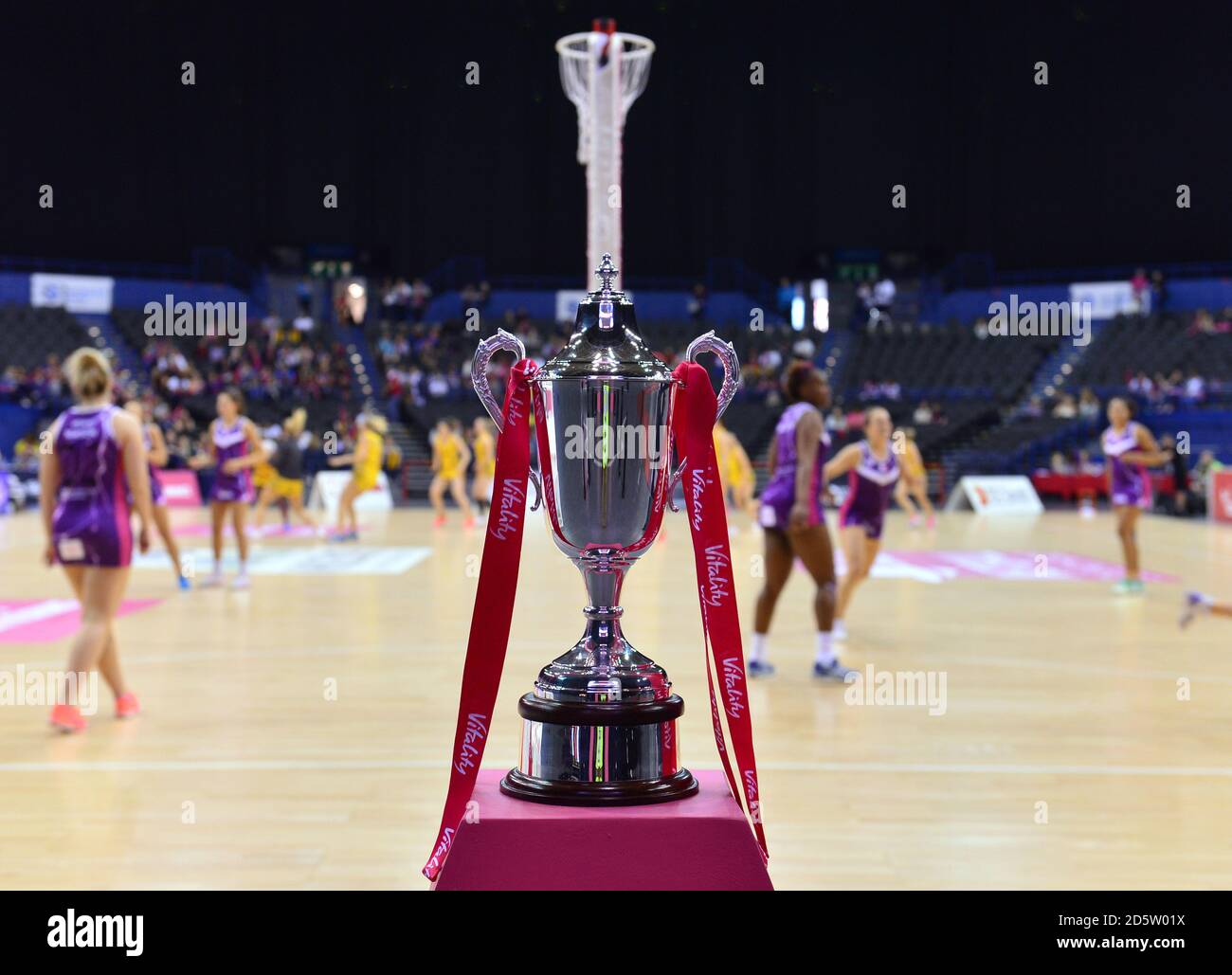 A general view of the Vitality Netball Superleague Champions Trophy ...