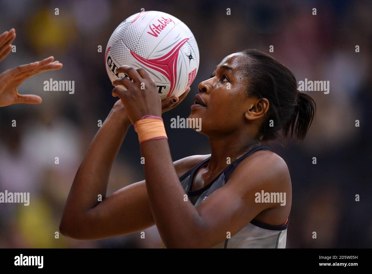 Manchester Thunder's Joyce Mvula in action Stock Photo - Alamy