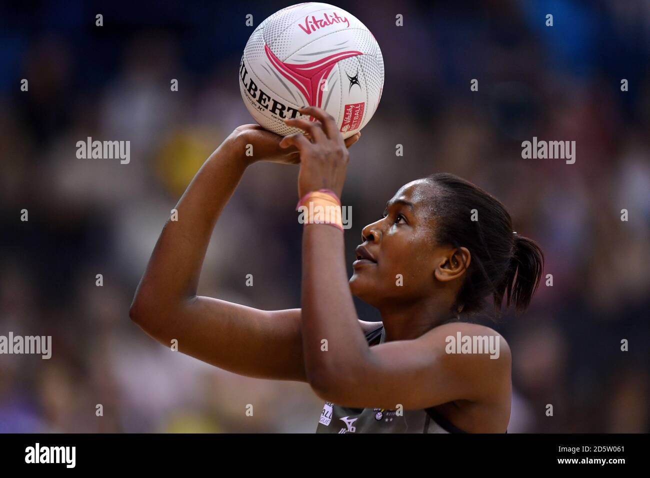 Manchester Thunder's Joyce Mvula in action Stock Photo - Alamy
