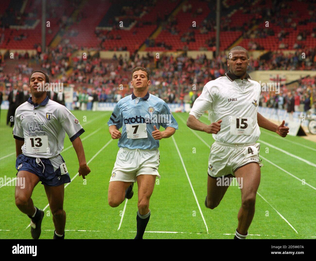 John Williams (R) and Keith Curle (C) in the semi-final Stock Photo - Alamy
