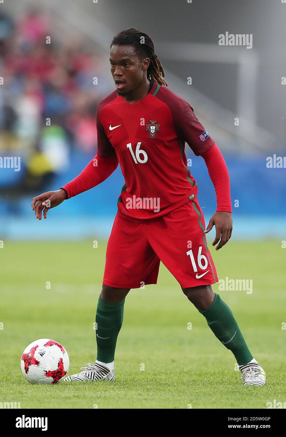 Portugal's Renato Sanches in action during the match Stock Photo - Alamy